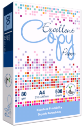Paper - EXCELLENT A4 80GSM COPY PAPER (BOX OF 5X REAMS) - Office Mart